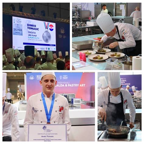 Dinko Tomašić From The Nobel Restaurant Excelled In Rimini Silver And Third Place In Europe