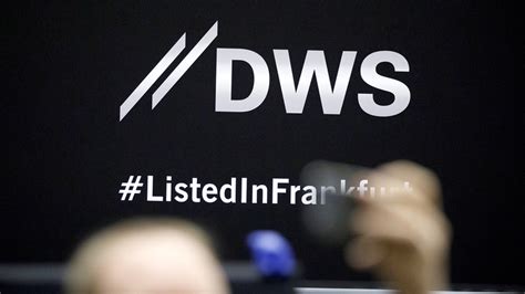 Dws Nears Resolution With Sec On Esg Greenwashing Investigation