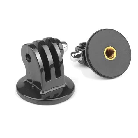 Tripod Adapter Mount For Gopro Hero 6 5 7 8 9 Black Session Sjcam Sj4000 With 1 4 Inch Hole For