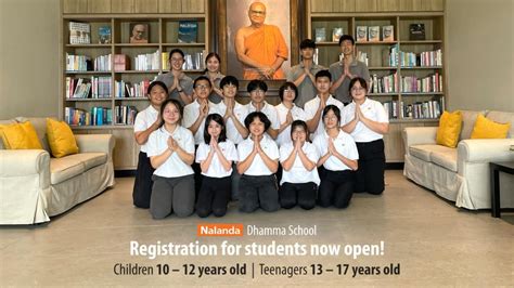 Dhamma School Registration Now Open Nalanda Buddhist Society