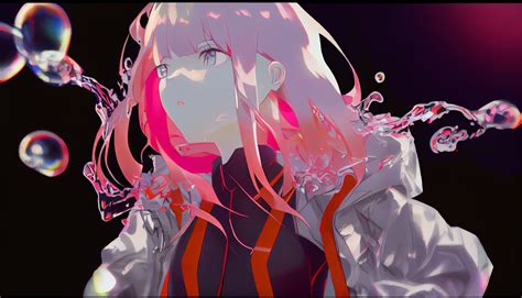 Zero Two From Darling In The Franxx Wallpaper By Resonance007 On Deviantart
