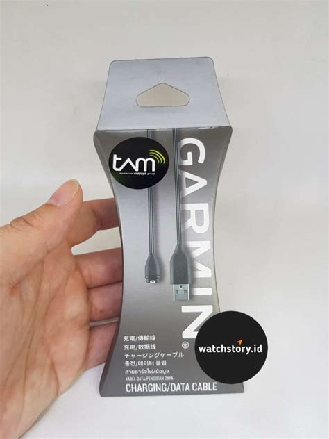 Promo Garmin Charging Data Cable Original Tam Diskon Di Seller Watchstory Official Store