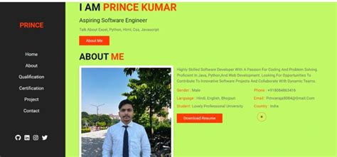 Prince Kumar On Linkedin Computerscience Engineering Portfolio