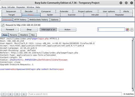 Owasp Sql Injection Authentication Bypass Using Burpsuite ~ The