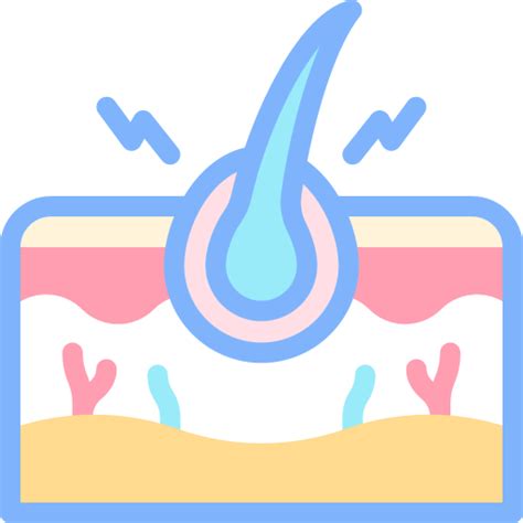 Folliculitis Detailed Color Lineal Color Icon