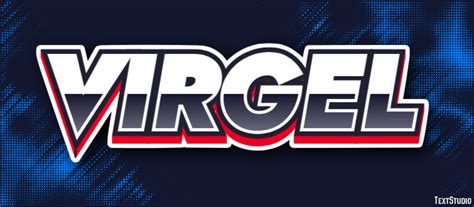 Virgel Text Effect And Logo Design Name