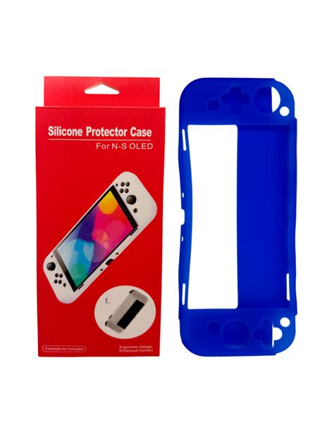 Protector De Silicon Para Nintendo Switch Oled