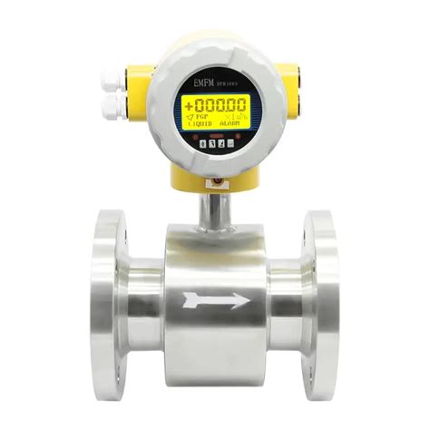 Ld Electromagnetic Flow Meter Precise Conductive Liquid Flow Measurement For Industrial Use