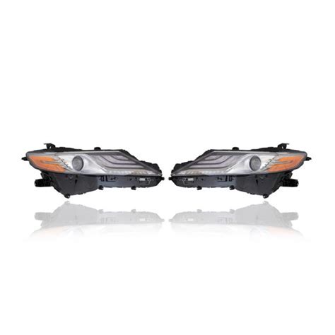 Headlight Assembly Compatible Replacement For 19 19 Toyota Camry Xse
