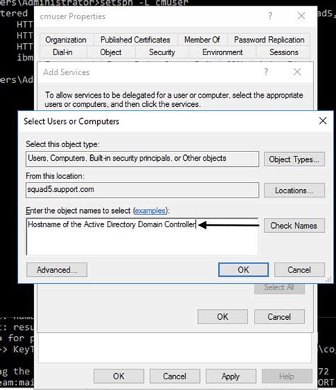 Cognos Analytics Configuring Single Sign On Authentication With Kerberos Constrained Delegation