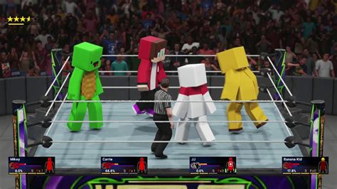 JJ Vs Mikey Vs Banana Kid Vs Carrie YouTube