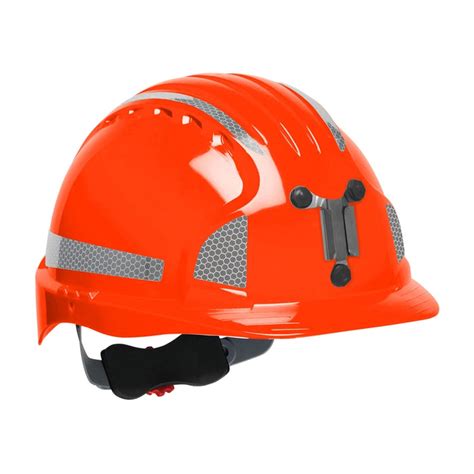 Jsp® Evolution® Deluxe Standard Brim Mining Hard Hat With Hdpe Shell — Safety Vests And More