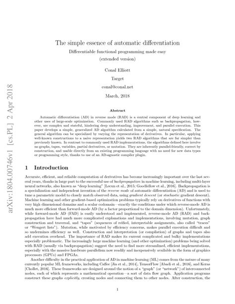 the simple essence of automatic differentiation differentiable
