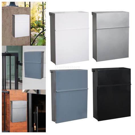 다세대 우편함 주택 함 우체통 벽걸이 포스트 레터 금속 키 잠금 장치 포함 스타일 외부 문 야외 현관용 박스 티몬