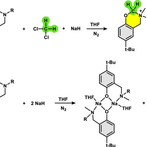 Exemplified Ionic Benzoxazine A And Sodium Coordination Compound B