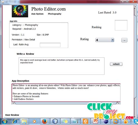 Discovery Of Ranking Fraud For Mobile Apps Clickmyproject