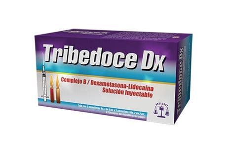 Tribedoce Dx Complejo Bdexametasonalidocaína Solución Inyectable