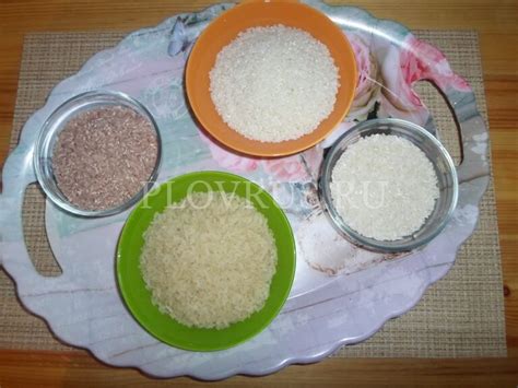 Рис для плова специальные сорта какой рис лучше