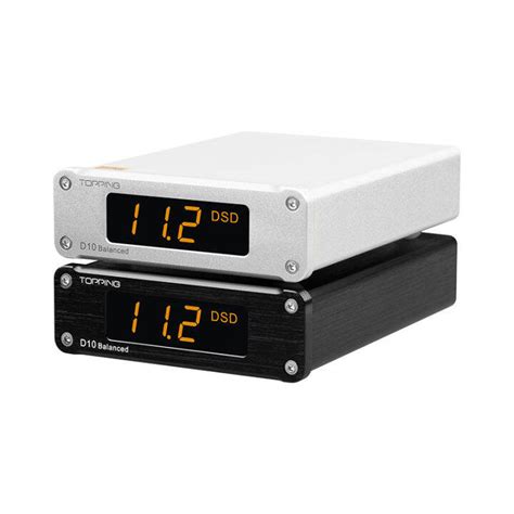 Topping D10b Audio Decoder Balanced Decoder Es9038q2m Usb Dac 384khz Dsd256 Analog Digital