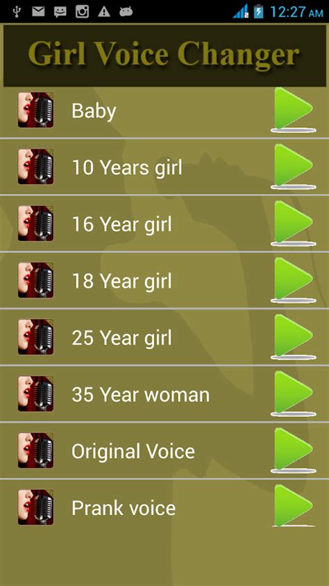 Girl Voice Changer With Voice Changer Effects Android Apps On Google Play