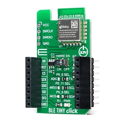 Mikroe Ble Tiny Click Board™ Mikroe 4582 Debug Store