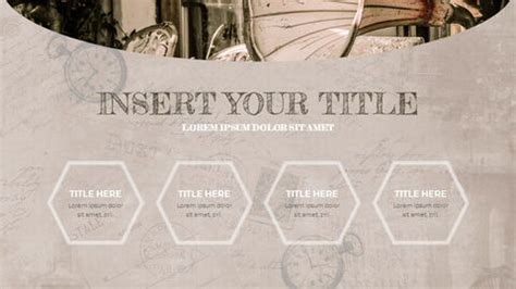 Vintage Google Presentation Slides