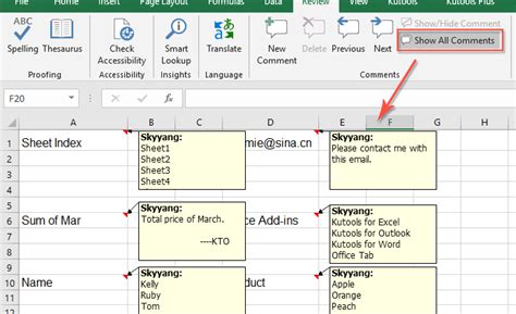 How To Insert Notes In Excel Add Pictures To Notes Show And Hide Notes Healthy Food Near Me