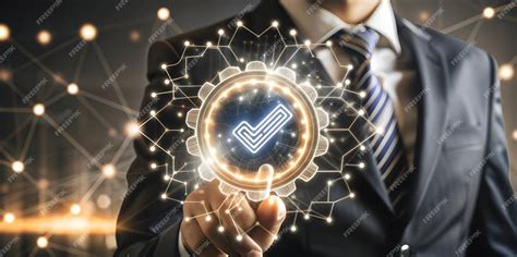 Neural Network And Quality Assurance Badge Concept For Aienhanced Qa Processes Ideal For