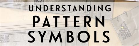 How To Understand Pattern Symbols League Of Dressmakers