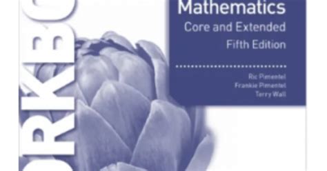 Cambridge Igcse Core And Extended Mathematics Workbook Fifth Edition