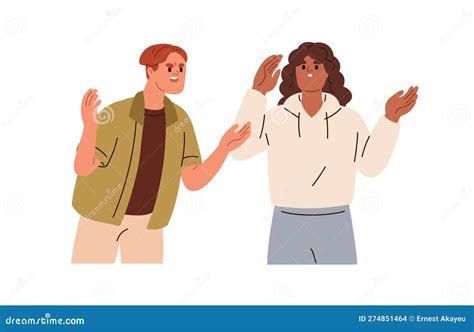 Angry Annoyed Couple Arguing Shouting Conflict Quarrel Fight