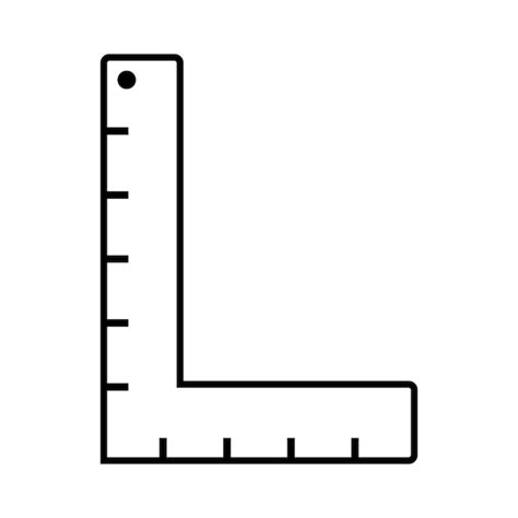 Premium Vector Ruler Vector Icon