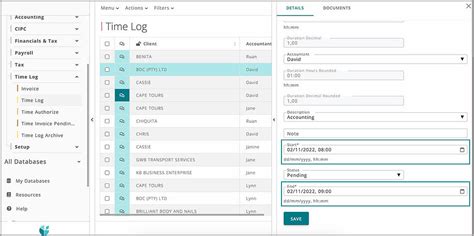 Log Time Approve Time And Generate Invoices