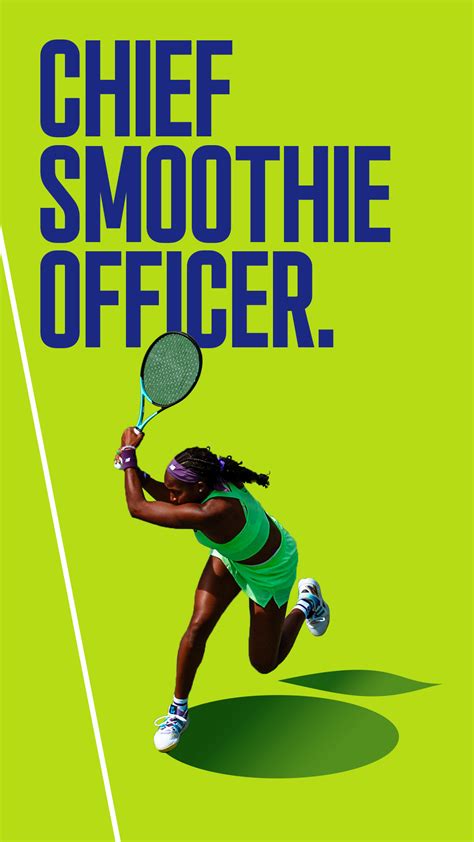 Coco Gauff Naked Juice LO