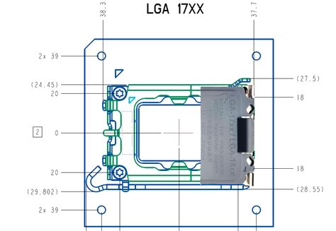 Upcoming Intel Lga Socket 17xx Pictured More Details Emerge Kitguru