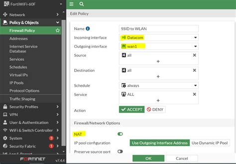 Technical Tip How To Configure A Bridge Mode Ssid Fortinet Community