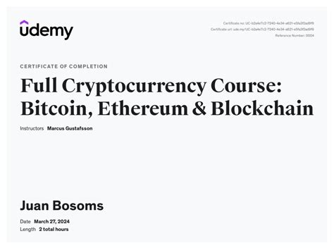 Juan Bosoms On Linkedin Udemy Course Completion Certificate