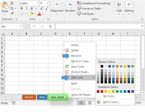 Excel Tab Mastery Renaming And Formatting Demystified