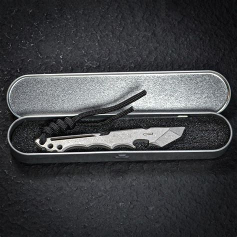 Cnc Integrated Titanium Alloy Edc Crowbar