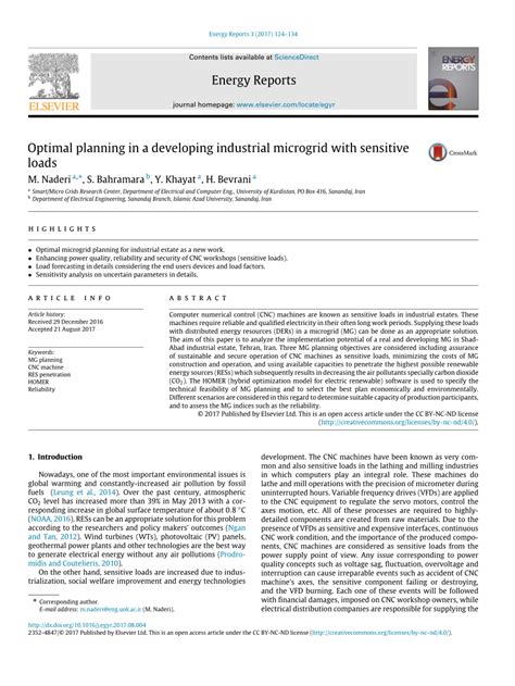 pdf optimal planning in a developing industrial microgrid with