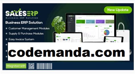 Erp Business Erp Solution Codemanda Php Script And Wordpress Theme