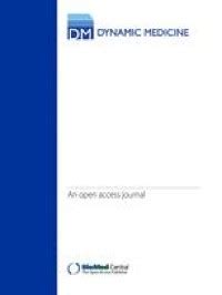 Sex Differences In The Rate Of Fatigue Development And Recovery Dynamic Medicine Full Text