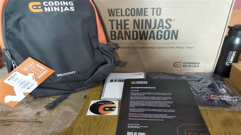 Coding Ninjas Goodies Unboxing Coding Ninjas 2022 Youtube