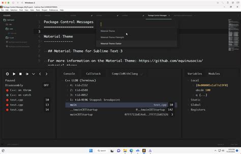 【全网最新、最详细】如何使用 sublime text 4 优雅地写c ？ 知乎