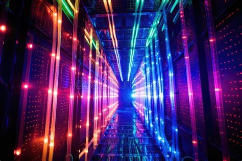 Data Center Cooling System With Pipes And Vents Stock Illustration Illustration Of Generated