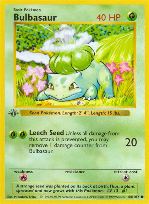 Bulbasaur Pokémon Detail