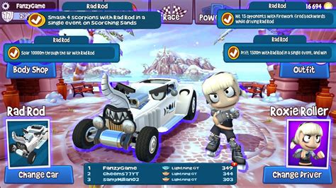 Rad Rod Complete Gold And Beach Blitz Update Roxie Rad Rod And