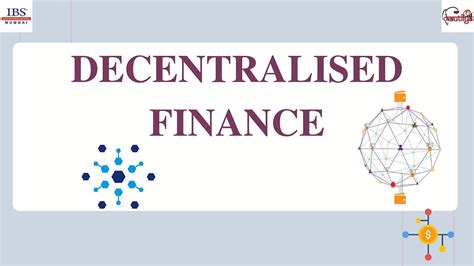 Decentralised Finance