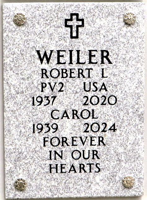 Robert Laverne Weiler 1937 2020 Find A Grave Memorial
