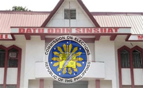 Datu Odin Sinsuat Pormal Nang Inilagay Sa Comelec Control